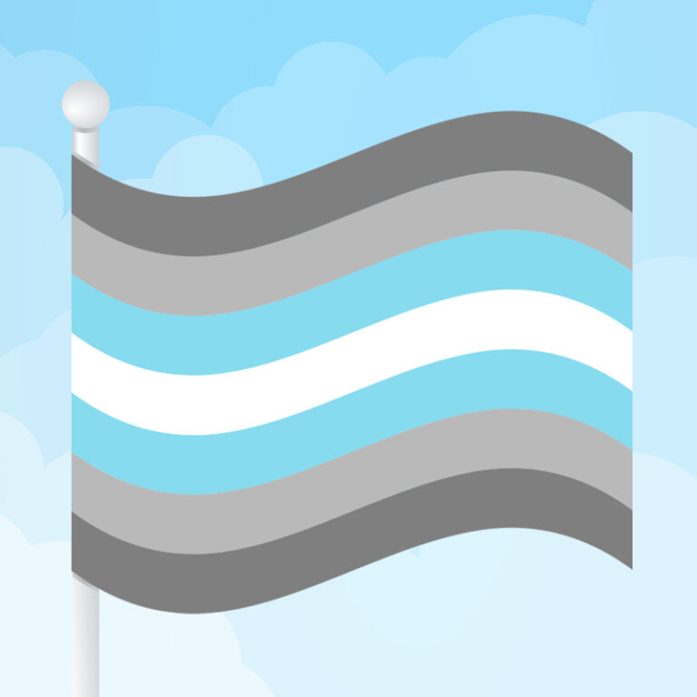Demiboy Pride Flag - Grand Rapids Pride Center